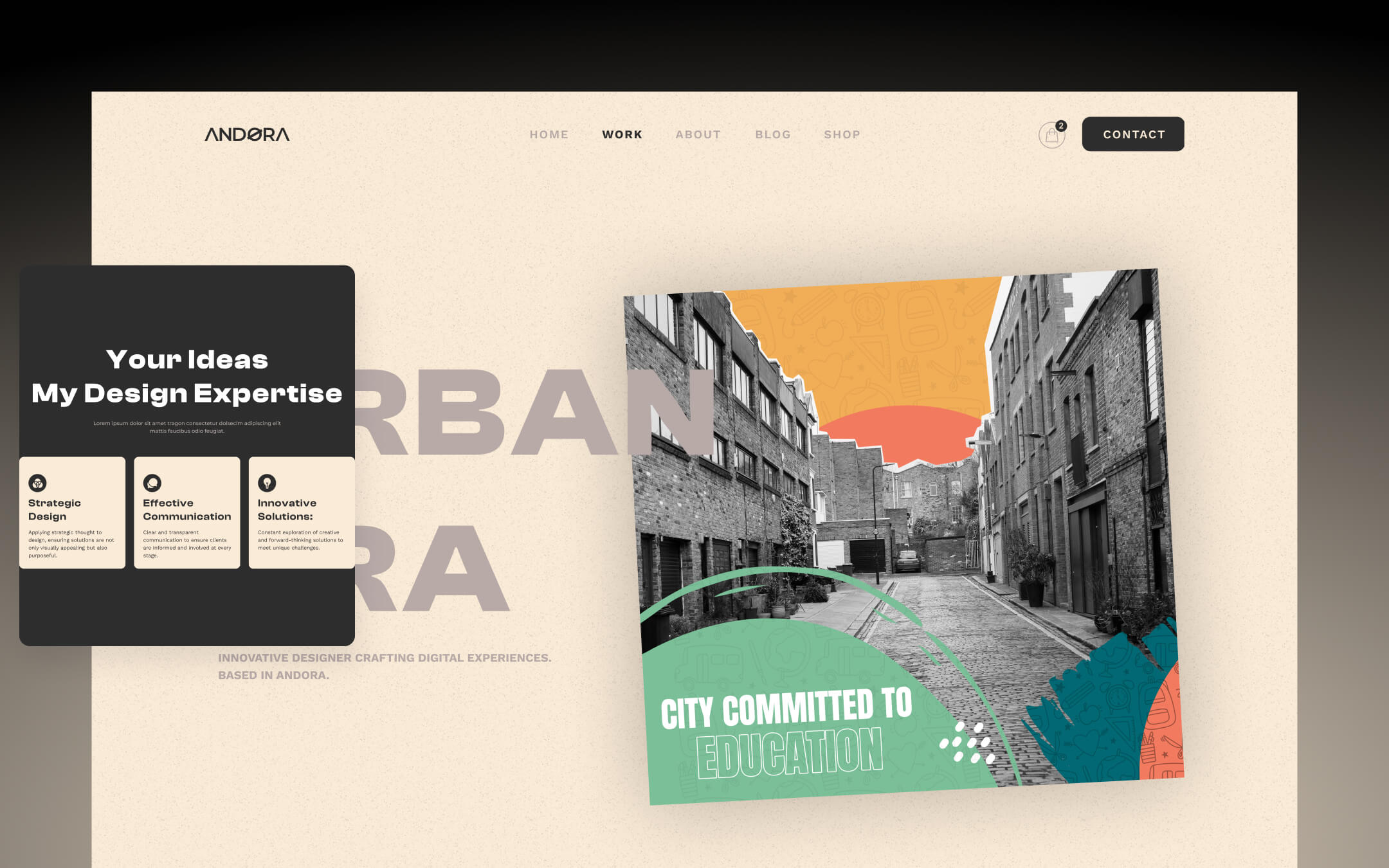 Andora - Portfolio Webflow Template | Wedoflow